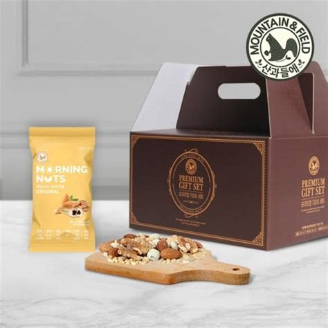 [산과들에] 하루견과 모닝너츠오리지널 60입 선물세트 Ssg Com