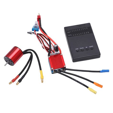 2430 Heavy Duty Aluminum Combined Rc Motor Kit Brushless Esc Motor And Esc Programming Board