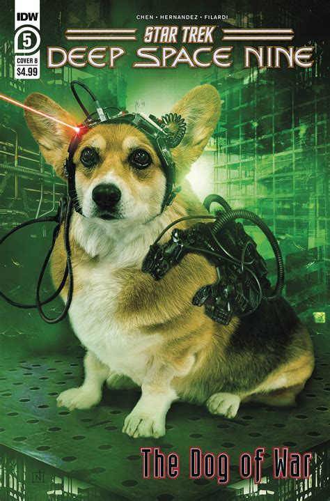 Star Trek Deep Space Nine The Dog Of War 5 Photo Cover Cover