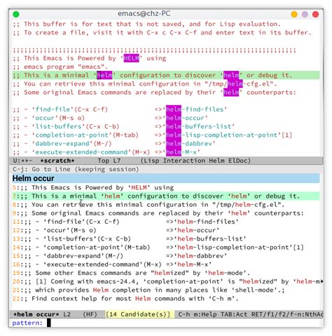 How To Disable Follow In Helm Occur · Issue 2152 · Emacs Helmhelm