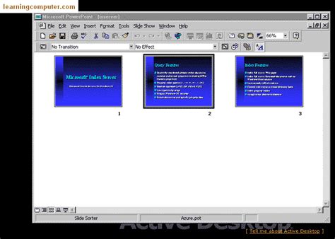 Ms Powerpointview Menu