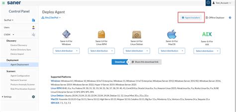 agent download from viser