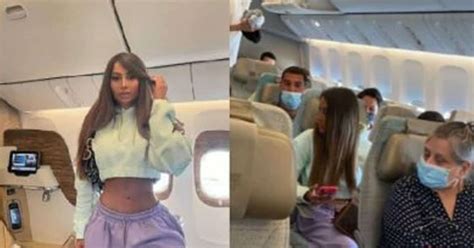 فضيحة عارضة أزياء في دبي على متن رحلة لـِطيران الإمارات شاهد