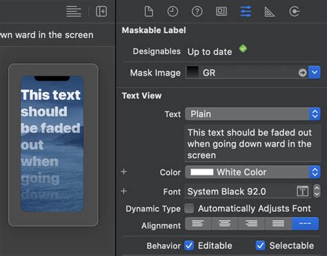 Ios Uitextview Gradient Layer Apply Not Working Stack Overflow