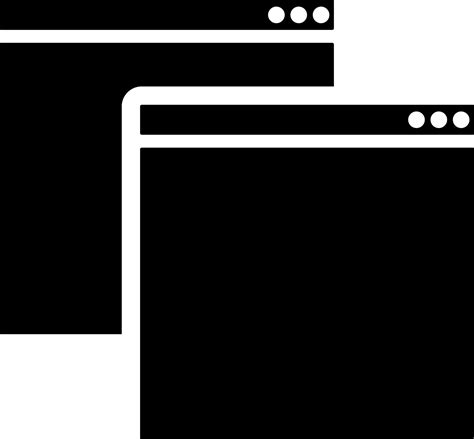 Web Browser Window Glyph Icon Or Symbol 24275614 Vector Art At Vecteezy