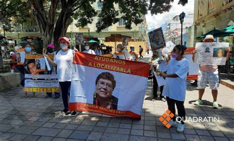 Marchan En La Ciudad De Oaxaca Familiares De Personas Desaparecidas