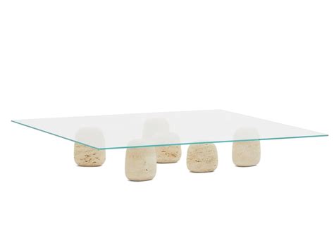 ISHI STONE Coffee Table By DE PADOVA