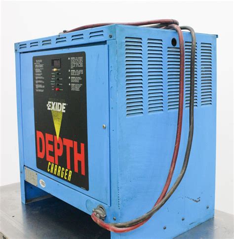 Exide Depth Charger D3e 12 850b Industrial Battery Charger 850 Ah 12