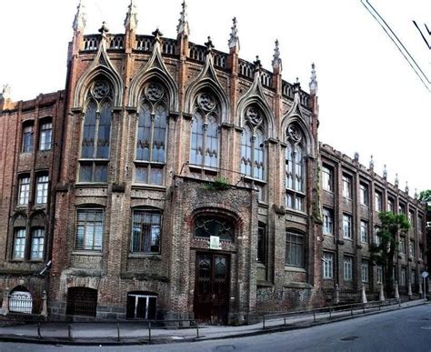 A 19th Century Neo Gothic Building In Old Tbilisi Georgia Authorised