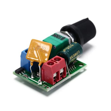 LED Dimmer Mini DC Motor PWM Speed Controller 3V 6V 12V 24V 35VDC 90W
