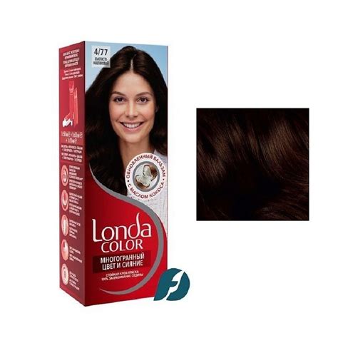 LONDA Крем-краска для волос COLOR, 4/77 Золотисто-каштановый купить по ...