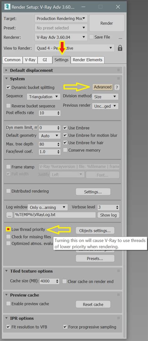 V Ray Rendering Freezes 3ds Max Ui But Setting Windows Cpu Affinity To