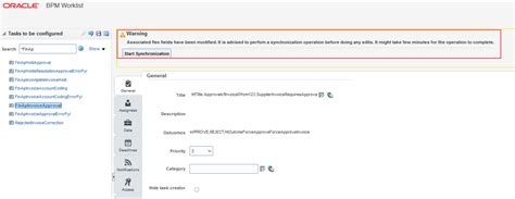 Can We Click The Start Synchronization Button In Ap Approval Bpm Worklist In Production Anytime