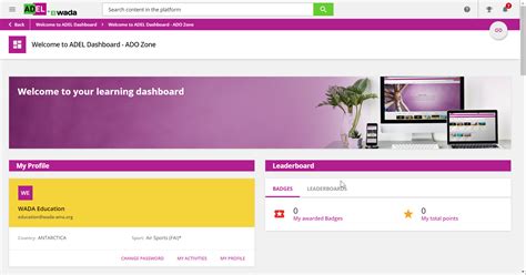 How To Navigate My Learning Dashboard For Ado Practitioners Adel