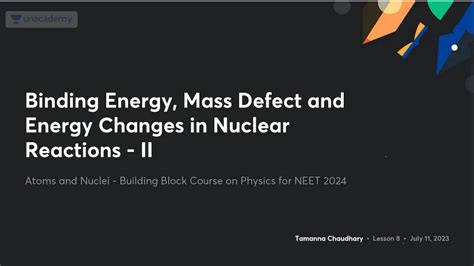 Solution Binding Energy Mass Defect And En Studypool