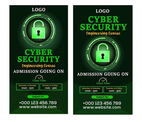 Premium Vector Cyber Security Social Media Post