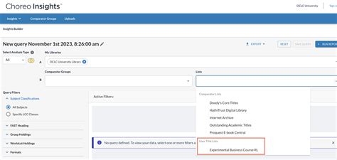 Choreo Insights Release Notes November 2023 Oclc Support
