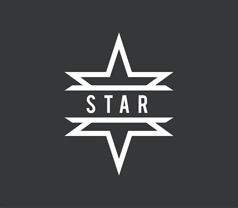 Premium Vector Stylish Star Logo Design Template