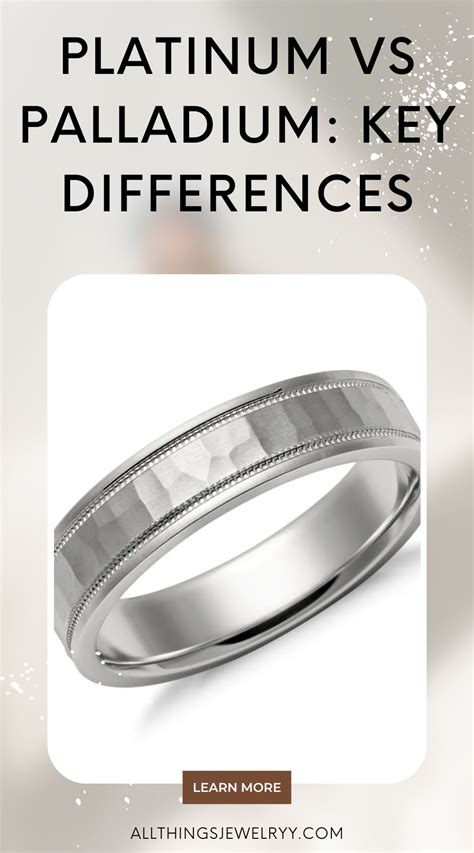 Platinum Vs Palladium Key Differences Platinum Palladium Platinum