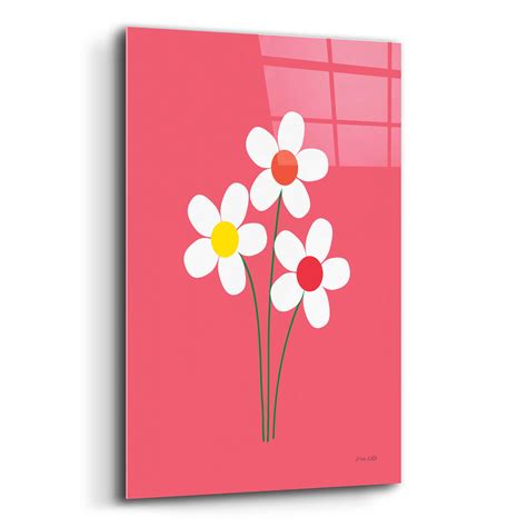 Isabelle And Max™ Daisies I By Ann Kelle Designs Acrylic Glass Wall