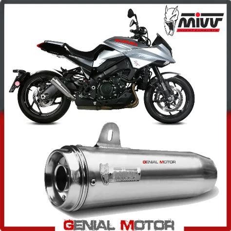 TERMINALE SCARICO MIVV Ghibli S Inox Kat SUZUKI GSX S 1000 KATANA 2019
