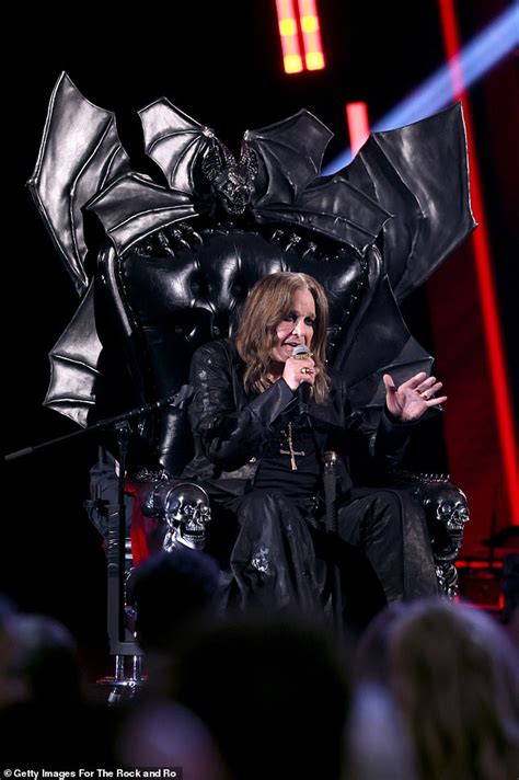 Ozzy Osbourne 75 Receives Second Rock And Roll Hall Of Fame Induction