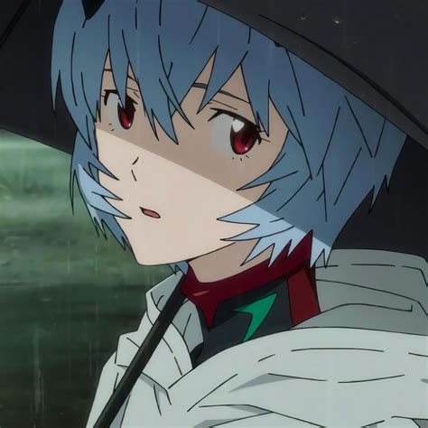 Nge Rei Icon Evangelion Umbrella Rei Ayanami Icon