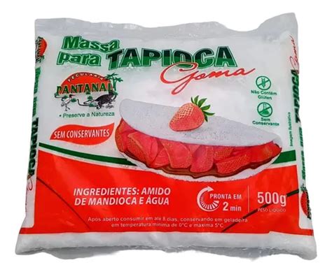 Massa Para Tapioca 500g Pantanal Mercadolivre