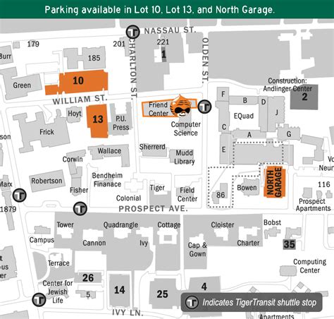 Princeton University Map