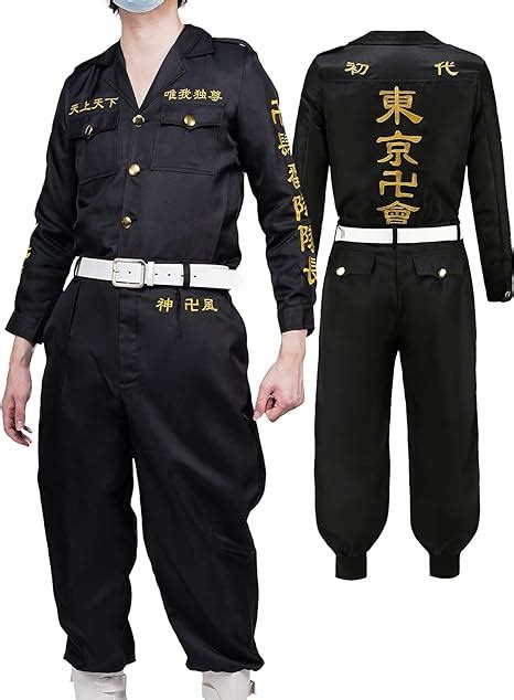 Uniforme De Tokyo Revengers Cosplay Draken Baji Takemichi Chifuyu