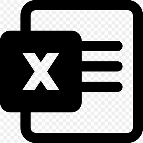 Microsoft Excel Clip Art Png 980x980px Microsoft Excel Area Black