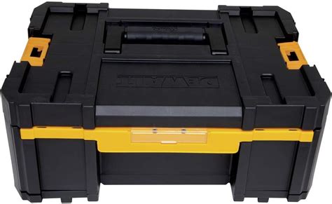 FLEX STACK PACK Storage System 3 Drawer Tool Box FS1105 Grey Black