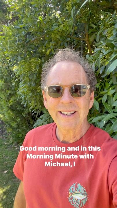 Michael Hunsinger On Linkedin 👉🏽 Morning Minute With Michael 🧠 “live Food” 💪🏽
