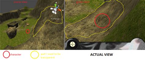 Make Part Of Terrain Transparent Questions Answers Unity Discussions