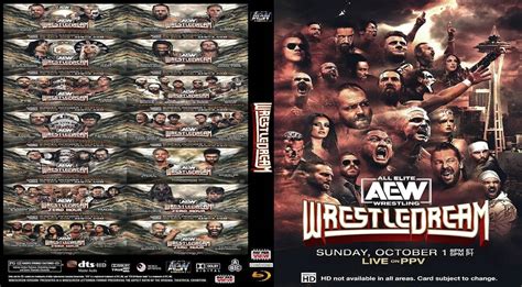 Aew Wrestledream 2023 Bd Cover By Carrascoed1616 On Deviantart