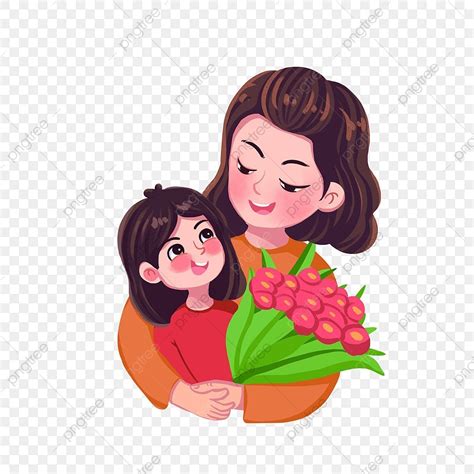 รูปวันแม่แห่งการ์ตูน Png ภาพวันแม่แห่งการ์ตูนpsd ดาวน์โหลดฟรี Pngtree