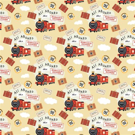 Harry Potter Cotton Fabric By The Yard Harry Potter Arts And Crafts