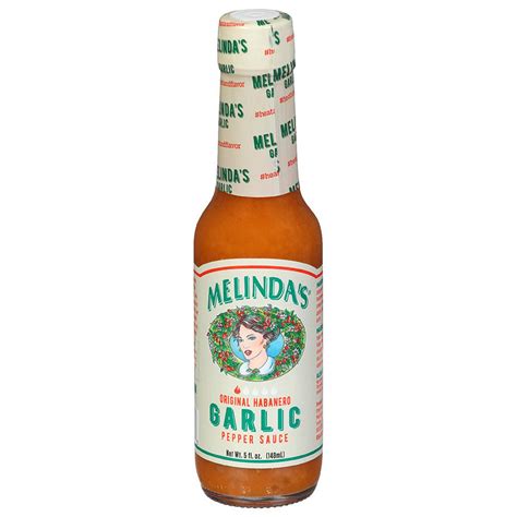 Melindas Sauce Hot Garlic 5 Oz Pack Of 12 Oriental Trading