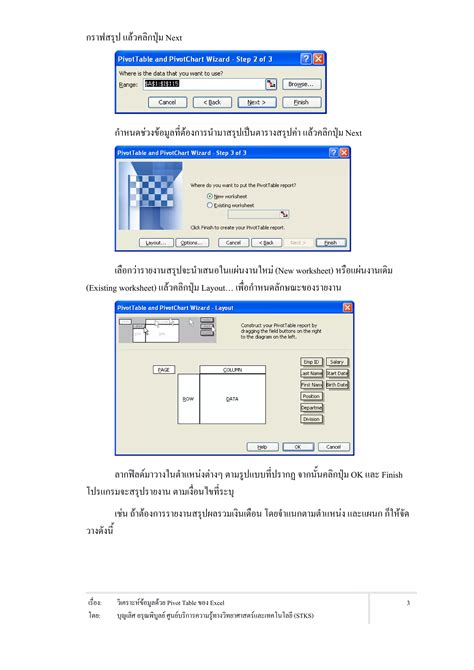 Pivot Table Microsoft Excel PDF