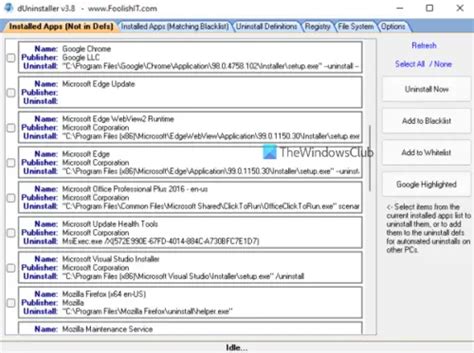 free software to bulk uninstall programs microsoft store apps in windows