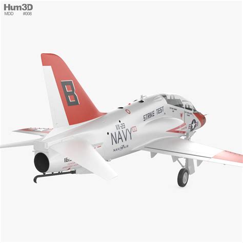 맥도널 더글러스 T-45 고스호크 3D 모델 - 다운로드 전투기 on 3DModels.org