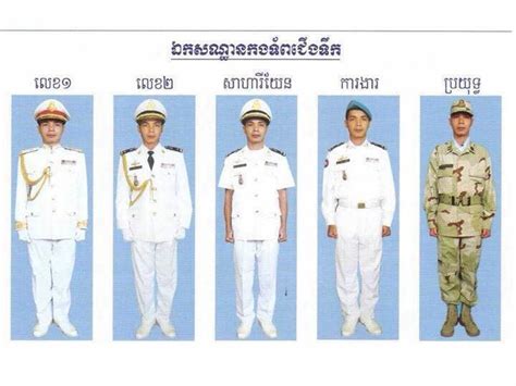 មហាសេនា ឯកសណ្ឋានកងទ័ព