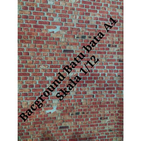 Promo Bacground Diorama Batu Bata Skala 112 Kota Bogor Boendaid