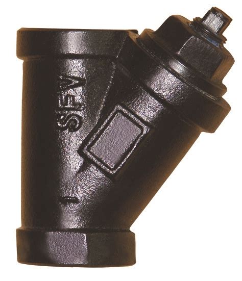 BS21 Threaded End Cast Iron Y Type Strainer Threaded Y Strainer And