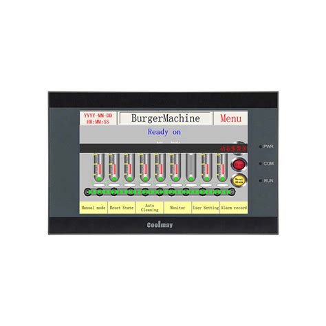 Channel HMI PLC All In One Resistive Touch MHz PLC RS RS