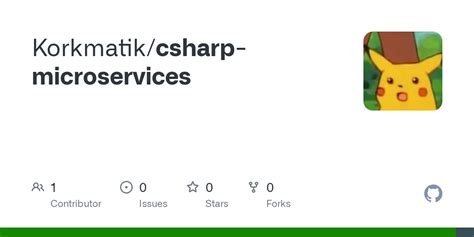 GitHub Korkmatik Csharp Microservices