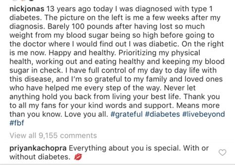 Nick Jonas Opens Up About His Struggle With Diabetes Priyanka Chopra