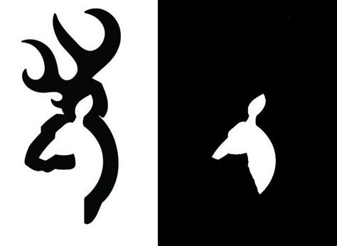 White Browning Logo Logodix