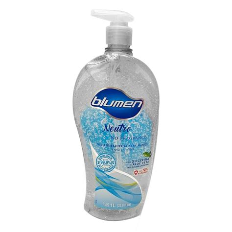 Gel Antibacterial Blumen Para Manos De Litro Neutro Hand Sanitizer