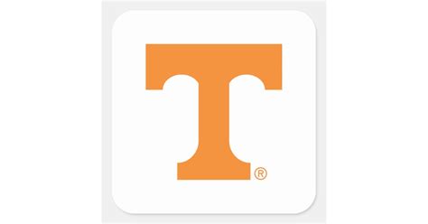 Tennessee Power T Square Sticker Zazzle